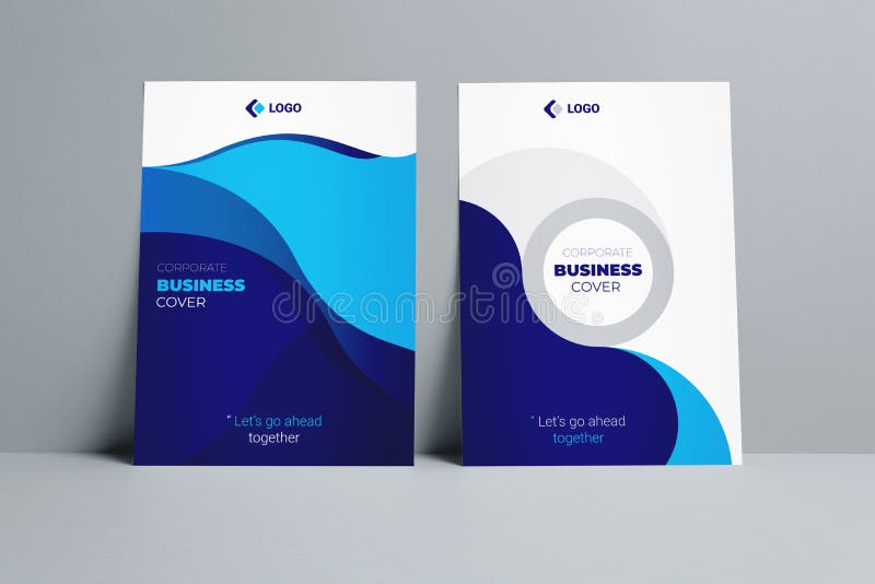 Business Proposal Cover Design Template Adept for Multipurpose Projects ...