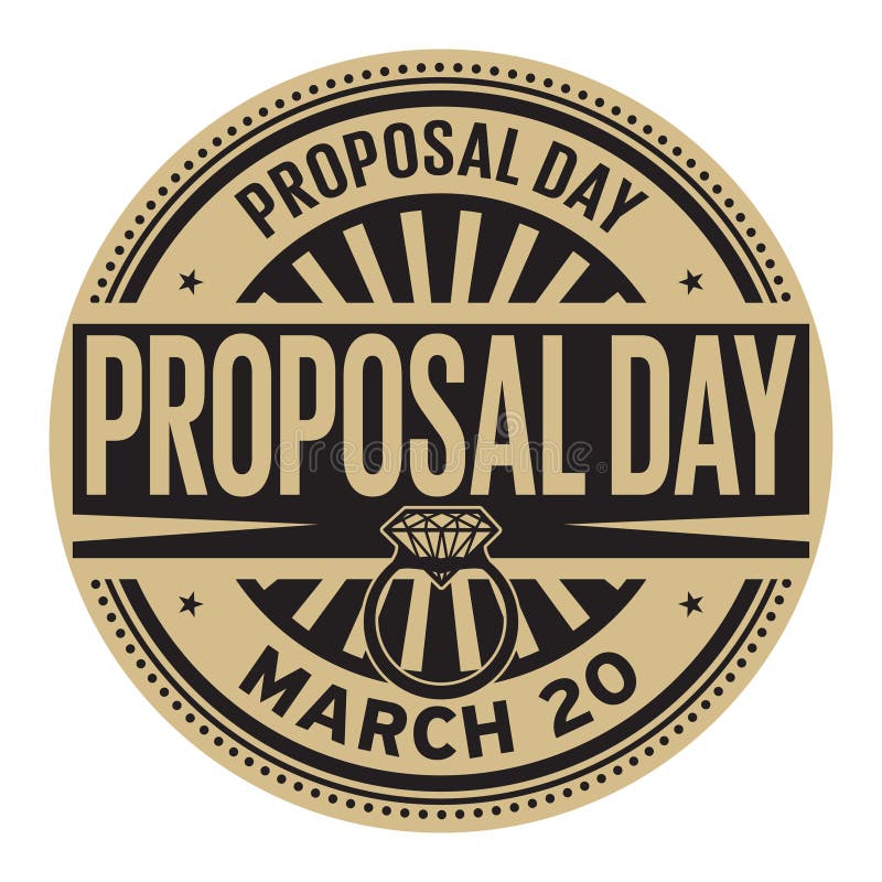 Proposal rubber stamp stock vector. Illustration of invention - 99047481