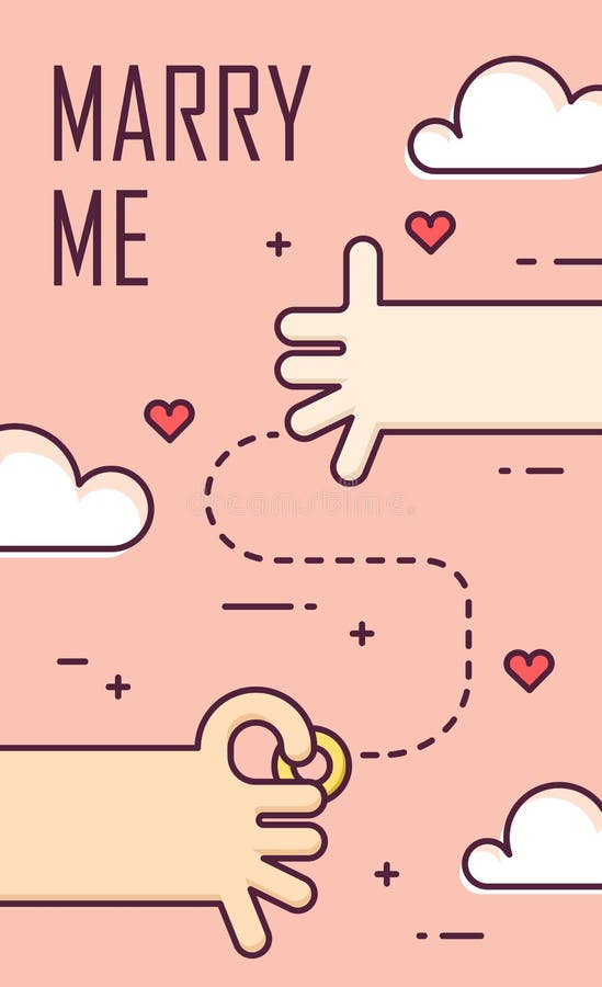 Marry Me Background Stock Illustrations – 1,179 Marry Me Background ...