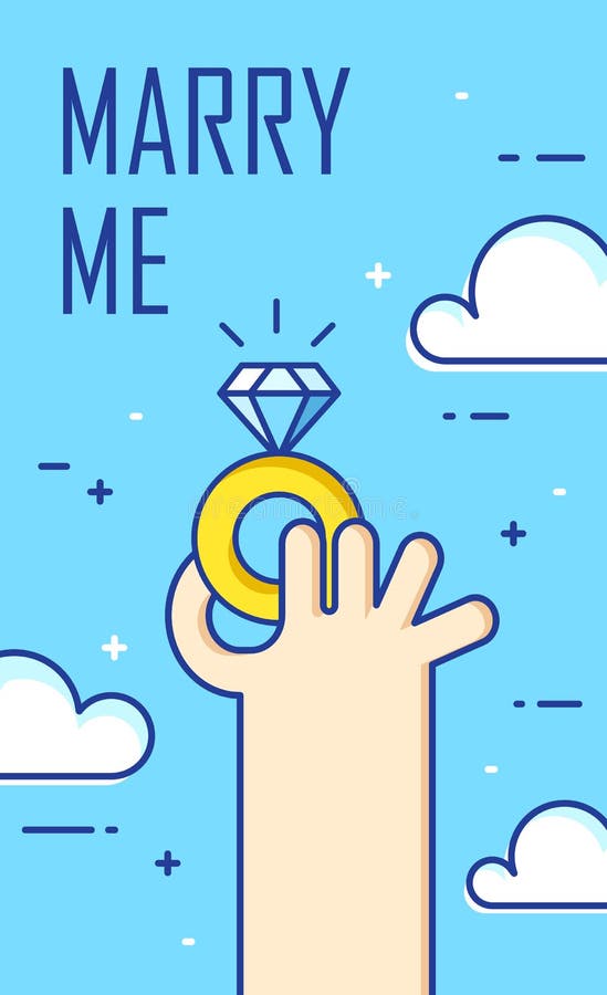 Marry Me Background Stock Illustrations – 1,179 Marry Me Background ...