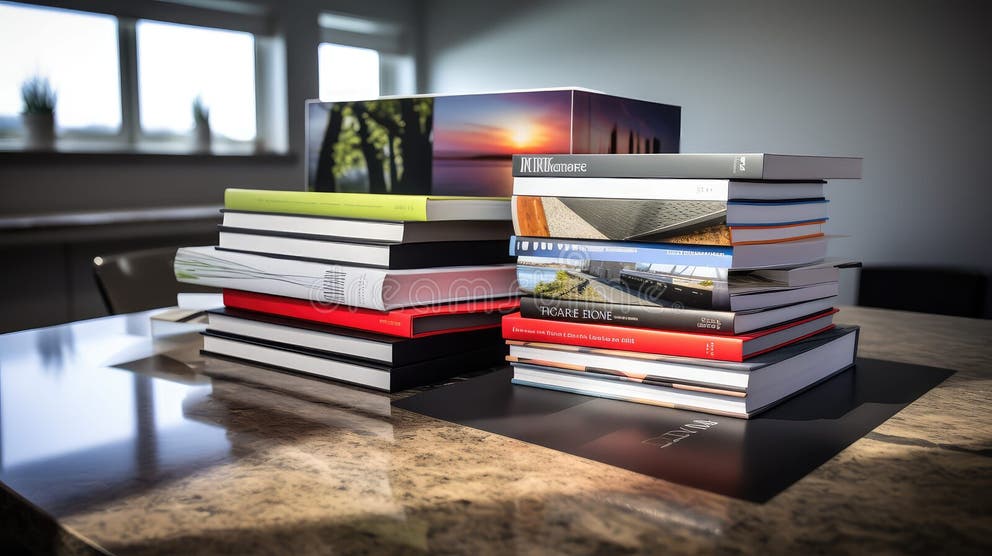 Proposal presentation book stock illustration. Illustration of ...