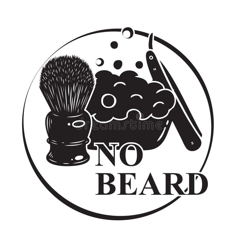 Proposal to No Beard stock vector. Illustration of bowl - 294006972