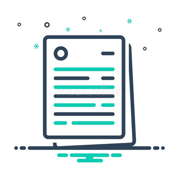 Mix Icon for Proposals, Offer and Motion Stock Vector - Illustration of ...