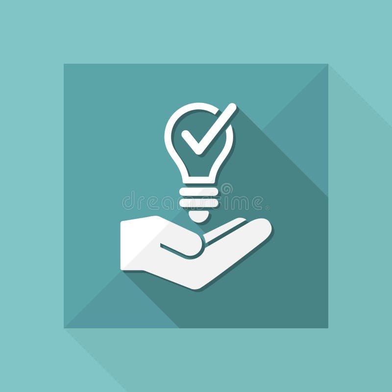 Propose Brilliant Idea - Vector Web Icon Stock Vector - Illustration of ...