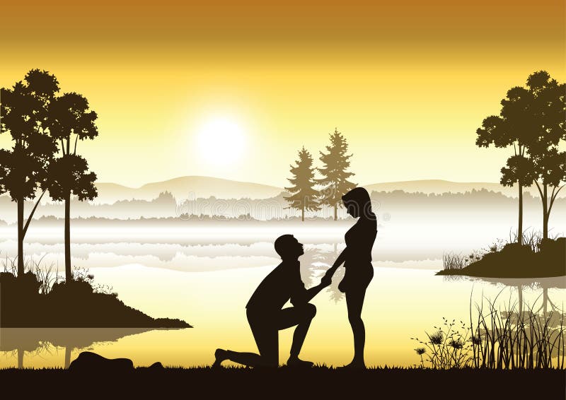 Marriage Propose Stock Illustrations – 2,907 Marriage Propose Stock ...