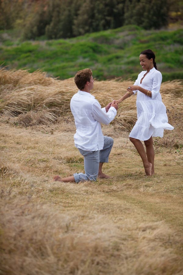 Proposing in paradise stock photo. Image of blue, lifestyles - 28718864