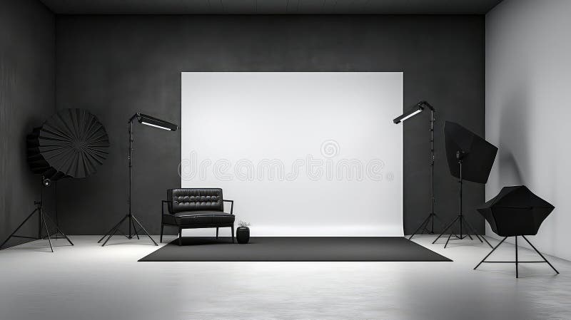 Props Backdrop Studio Background Stock Illustration - Illustration of ...