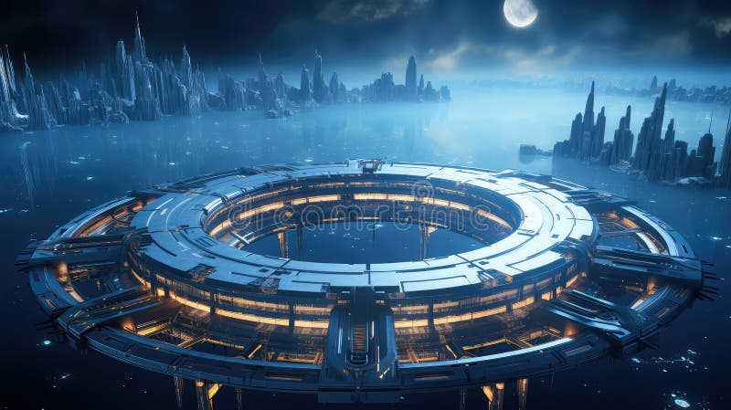 Futuristic Humanity Advanced Propulsion Future Technology Background Ai ...