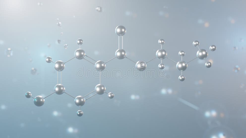 Propylparaben Molecular Structure, 3d Model Molecule, N-propyl Ester ...