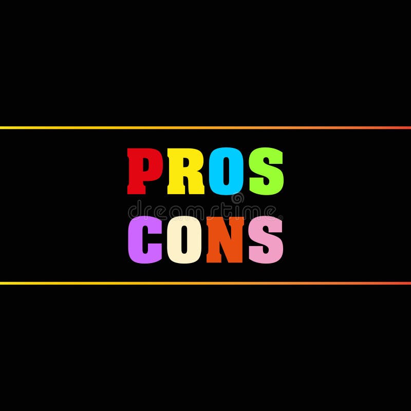 Cons Word Stock Illustrations – 230 Cons Word Stock Illustrations ...