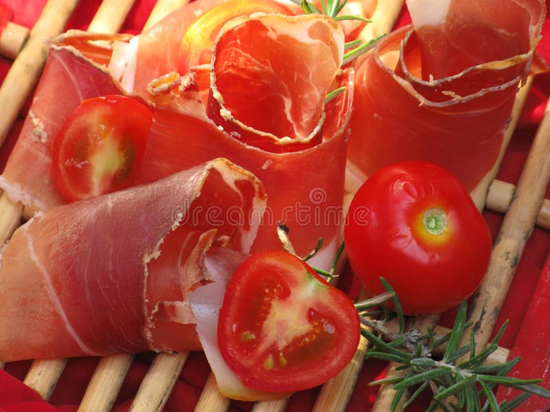 Prosciutto ham stock image. Image of composer, background - 7807101