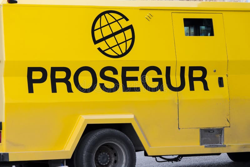 Prosegur Logo on Prosegur Van Editorial Photo - Image of spain, spanish ...
