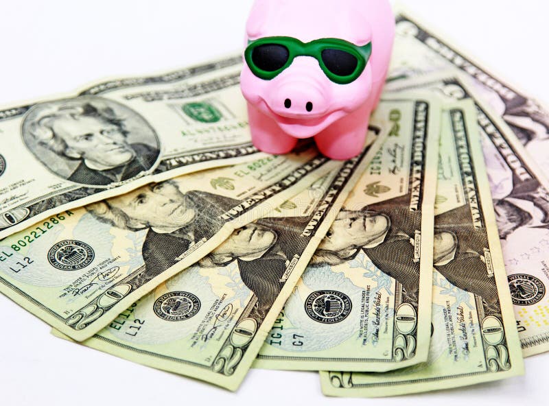 Prospérité image stock. Image du porc, dollar, argent - 18473345