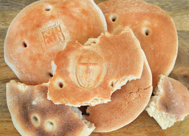 Holy Bread stock photo. Image of blessed, bible, christian - 230690860