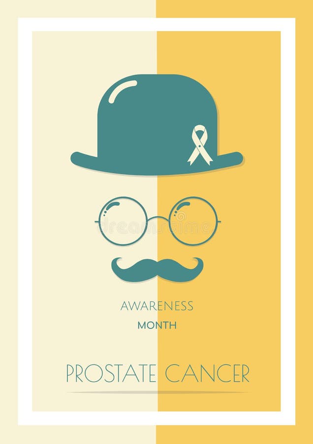 Prostate Cancer Awareness Month Poster. Stock Vector - Illustration of ...