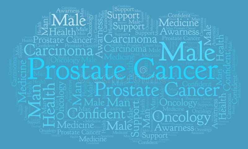 Prostate Cancer Word Cloud. Stock Illustration - Illustration of fonts ...