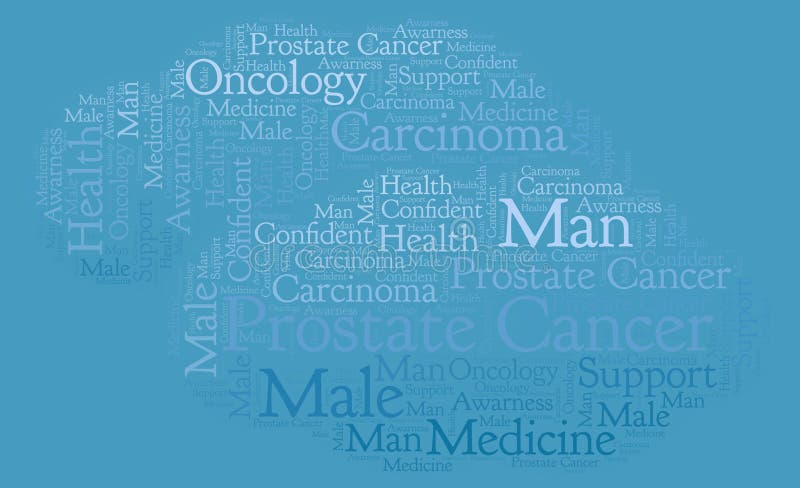 Prostate Cancer Word Cloud. Stock Illustration - Illustration of ...