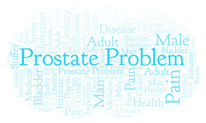 Prostate word cloud. stock illustration. Illustration of typography ...