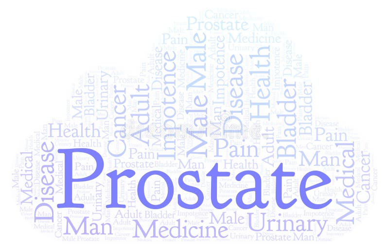 Prostate word cloud. stock illustration. Illustration of tagcloud ...