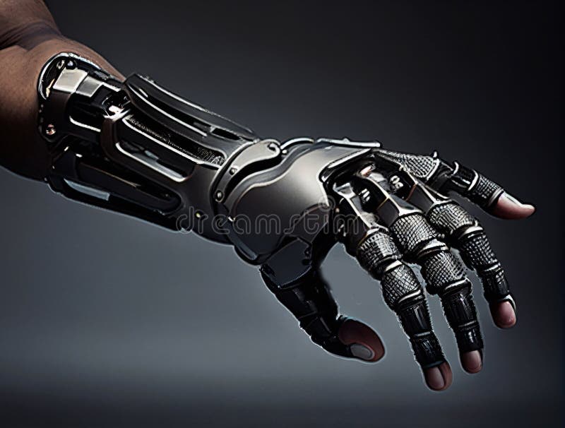 Prosthesis Hand Icon. Flat Illustration of Prosthesis Hand Icon on ...