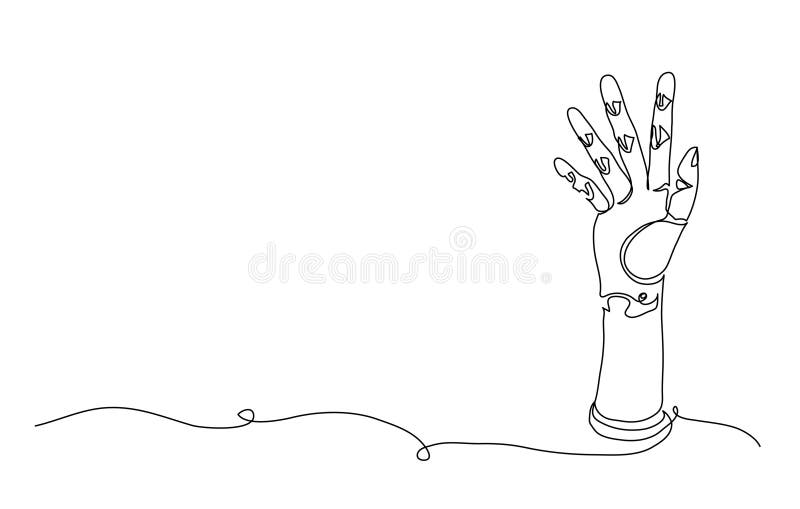 Prosthetic Hand Line Stock Illustrations – 1,018 Prosthetic Hand Line ...
