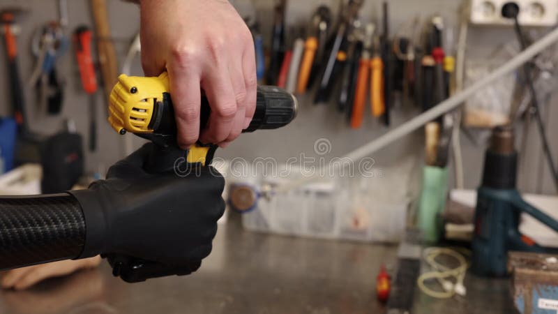 Prosthetic Hand, Mechanical Setting, Power Tools Stock Video - Video of ...