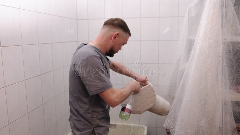 Prosthetic Innovations, Workspace Construction, Plaster Crafting Stock ...