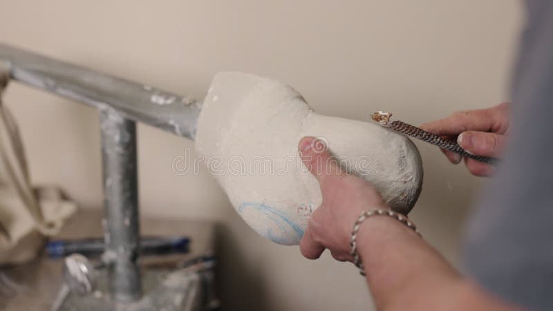 Prosthetic Leg, Mold Development, Design Optimization Stock Video ...