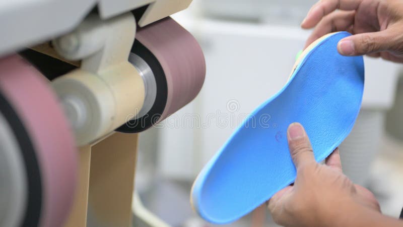 Technician Sculpting Plaster Cast for Socket at Prosthetic Factory ...