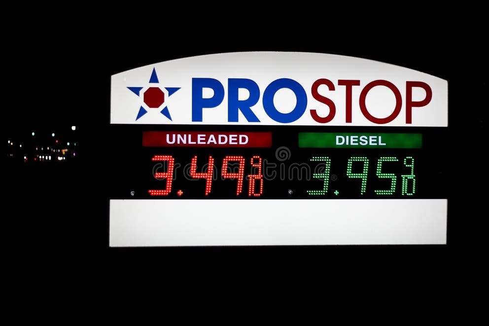 Prostop Fuel Prices, May 2012 Editorial Photography - Image of white ...