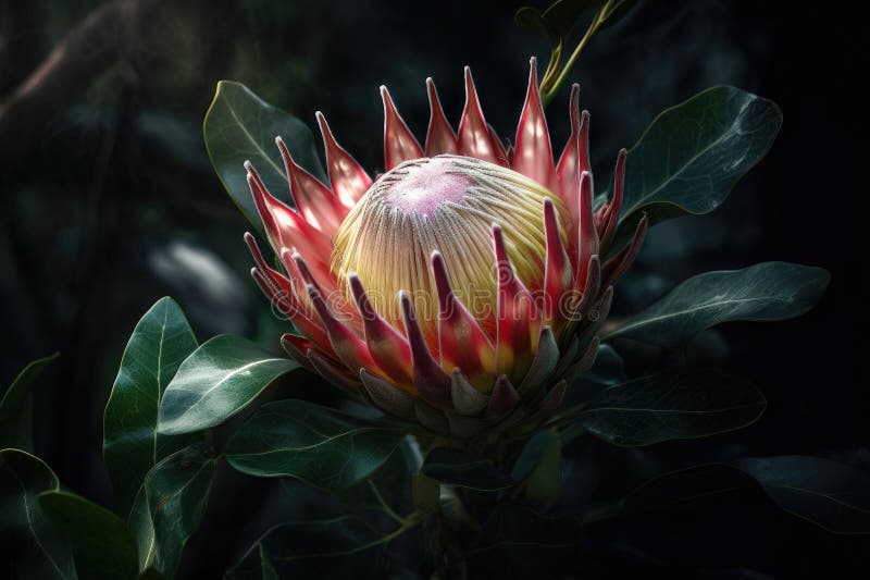 Protea Flower Featuring Protea, Flower, and Floral. AI Generated Stock ...