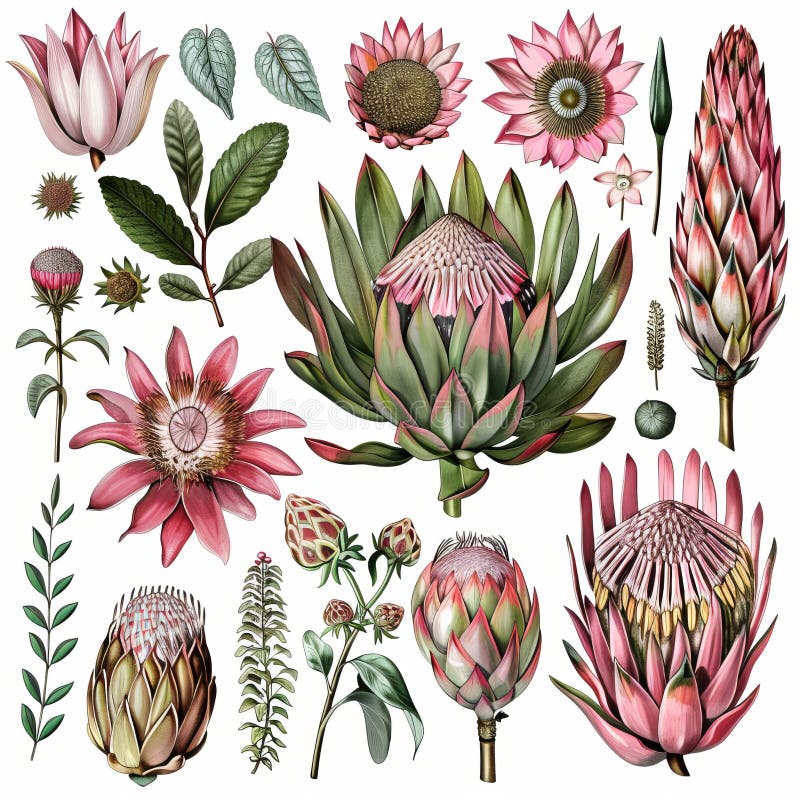 Protea Spp Stock Illustrations – 33 Protea Spp Stock Illustrations ...