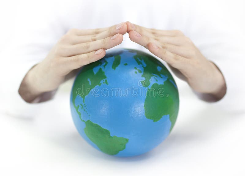 Protect the Earth stock photo. Image of blue, horizontal - 20519858