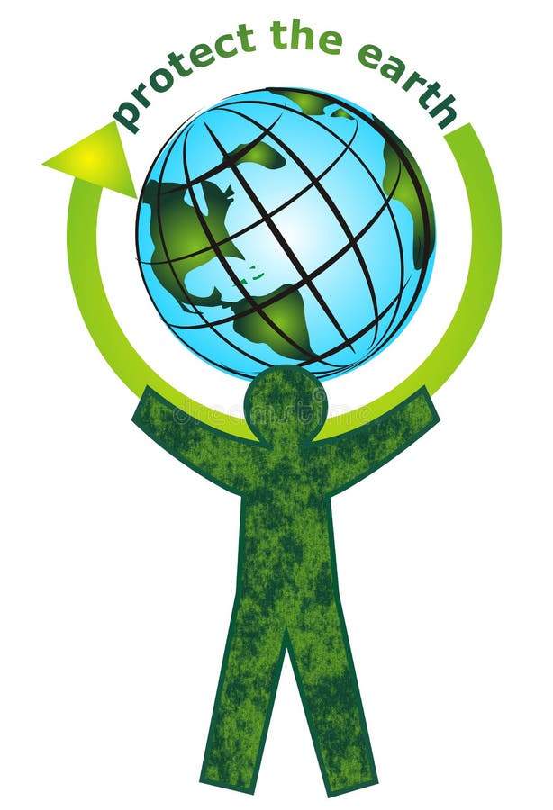 Protect environment stock vector. Illustration of drawings - 8964685