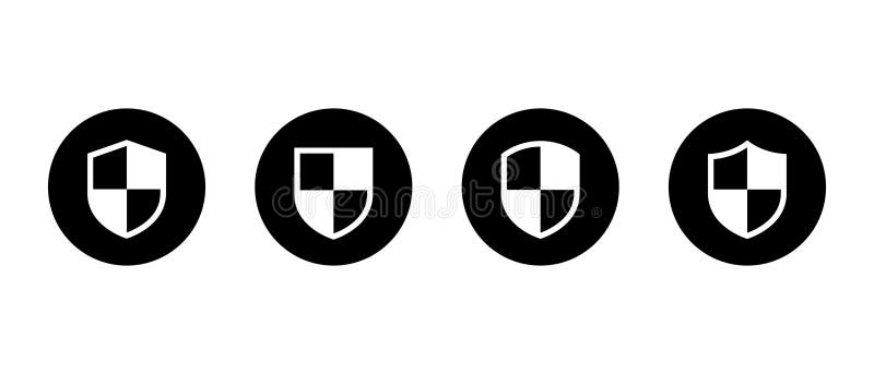 Safe Security, Protection and Security Vector Icons Set Cyber Computer ...