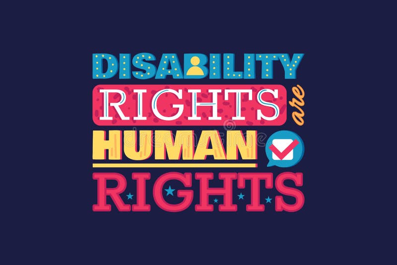 Disability Rights stock illustration. Illustration of power - 33827719
