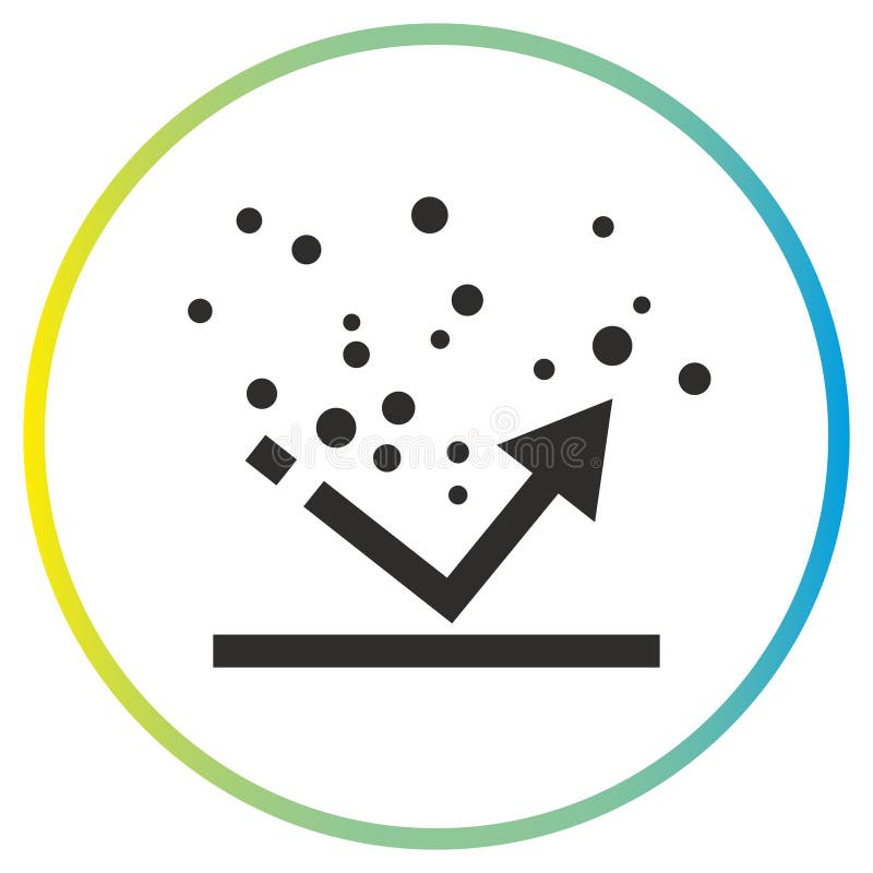 Protect Surface from Sand Icon, Proof Dust, Resistant Property, Flat ...