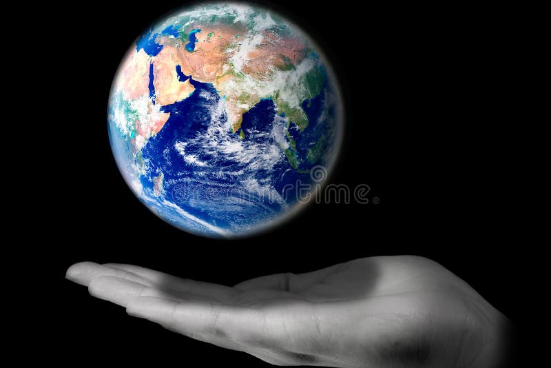 Protect the world stock image. Image of earth, ocean, knuckles - 8697769