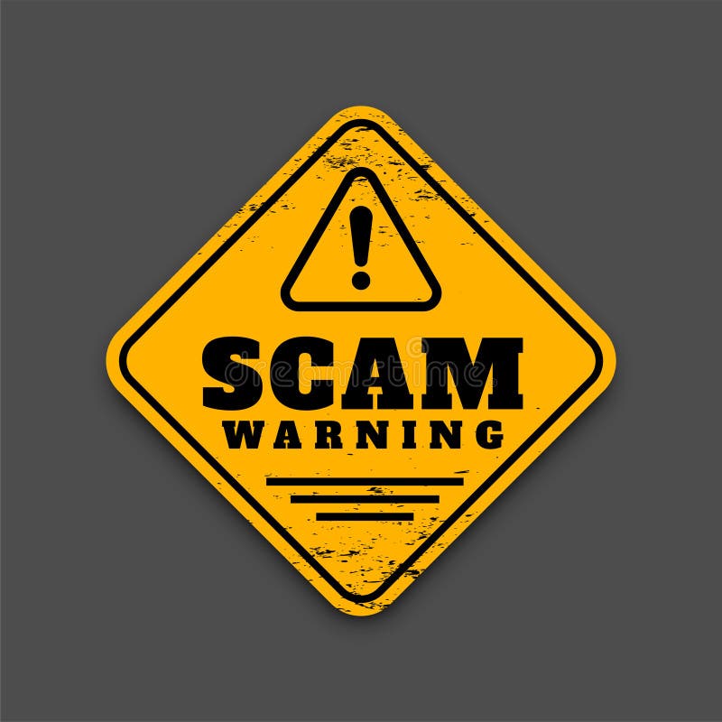 Protect Your Data With Scam Alert Background From Cyber Crime Stock
