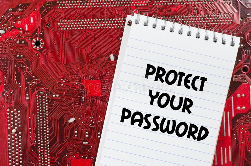 Protect Your Password Text Concept Stock Photo - Image of password ... Protect Your Password Text Concept Stock Photo - Image of password ...