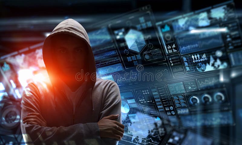 Protect your privacy stock photo. Image of double, person - 121877170