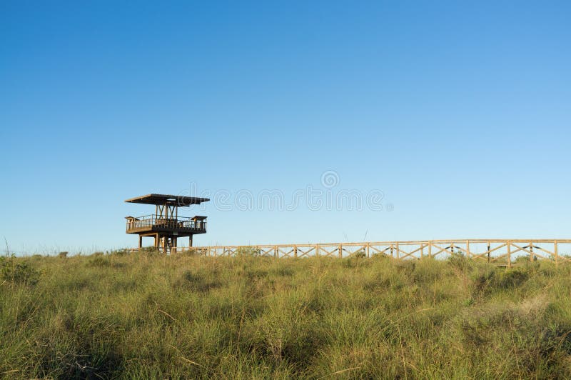 Protected Area Observation Point Stock Image - Image of spain ...