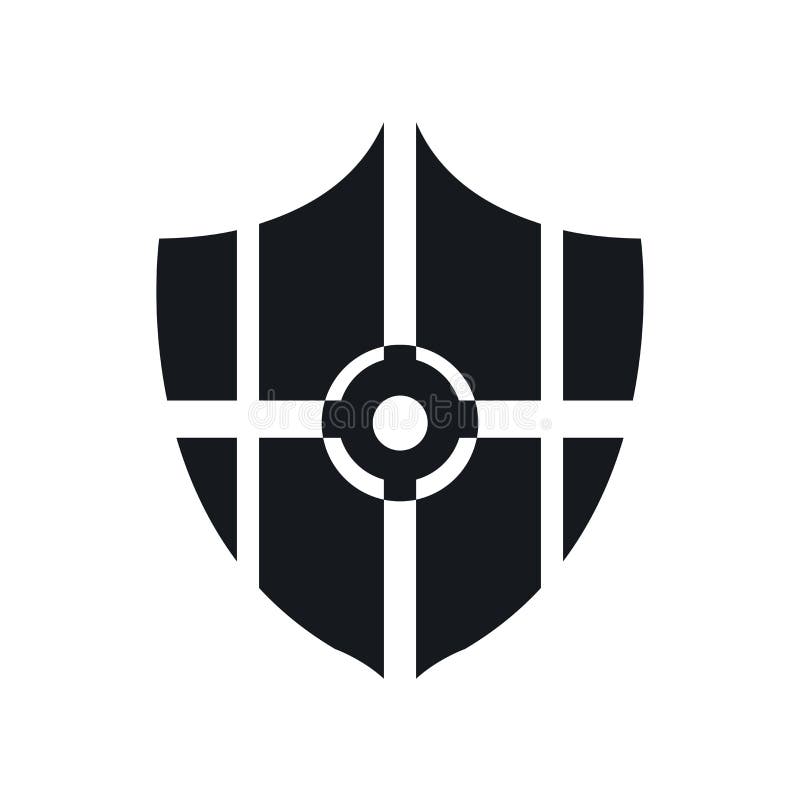 Protected Icon Vector Sign and Symbol Isolated on White Background ...