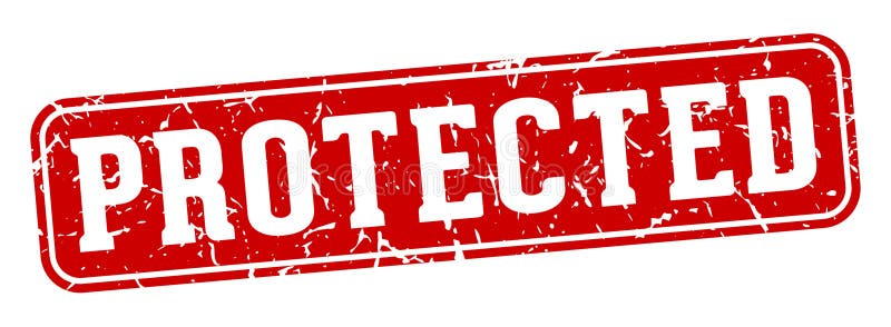 Red Protected Rubber Stamp Stock Illustrations – 506 Red Protected ...