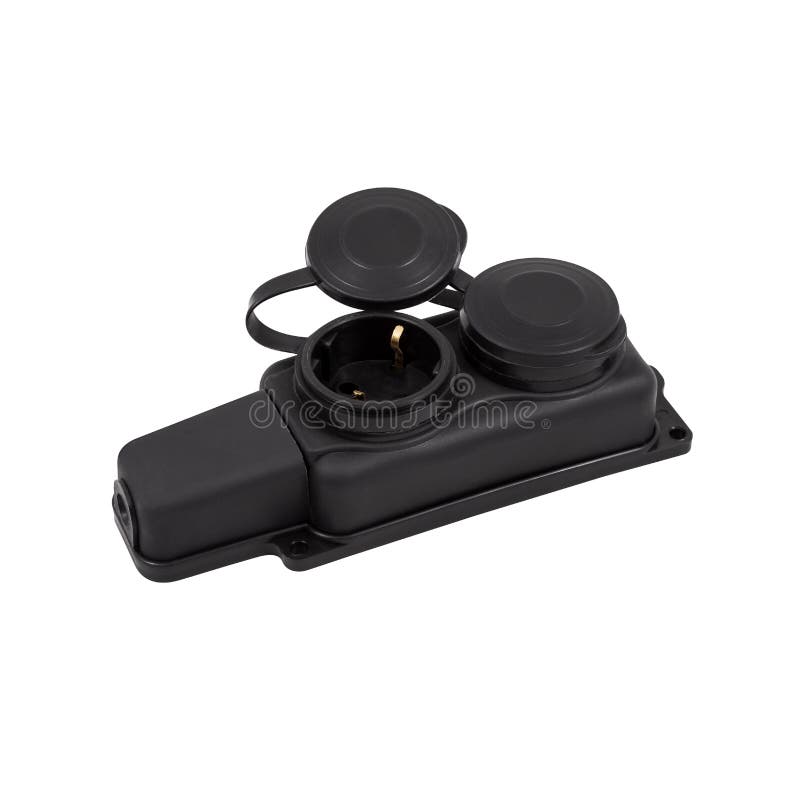 Protected socket isolated stock image. Image of circuit - 247444623