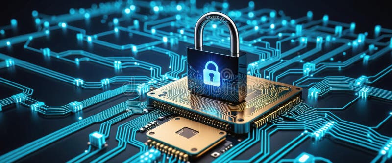 Protecting Data and Maintaining Privacy with Security Concept - Padlock ...