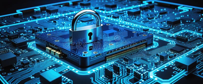 Protecting Data and Maintaining Privacy with Security Concept - Padlock ...