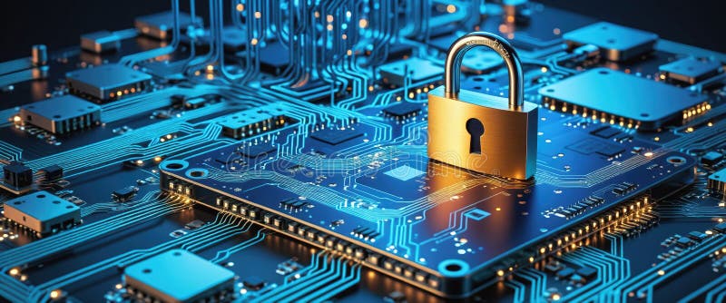 Protecting Data and Maintaining Privacy with Security Concept - Padlock ...