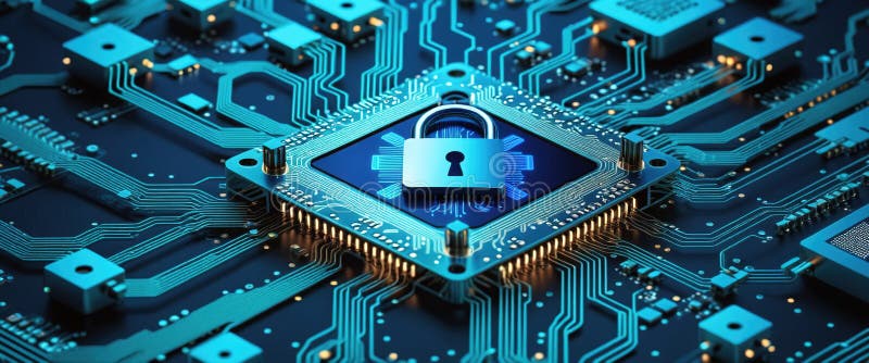 Protecting Data and Maintaining Privacy with Security Concept - Padlock ...