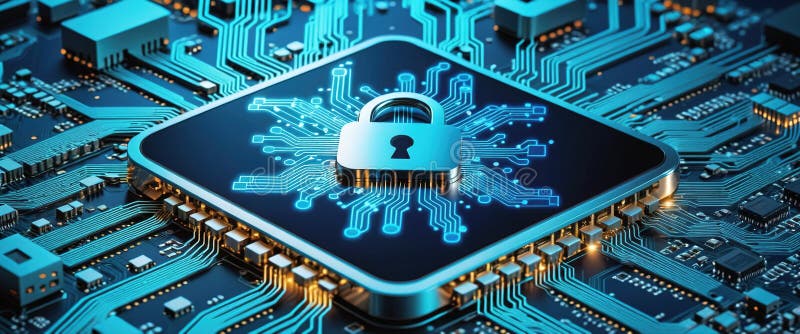 Protecting Data and Maintaining Privacy with Security Concept - Padlock ...
